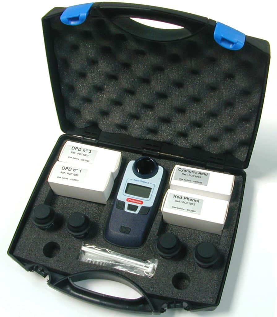 Pool photometer for water analysis